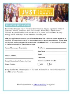 Exhibitor_Application.Fillable_Form - JuST Conference